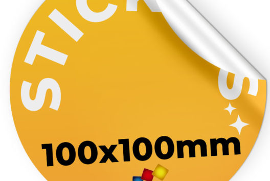 Stickers - 100x100mm - Welcome Services Copy