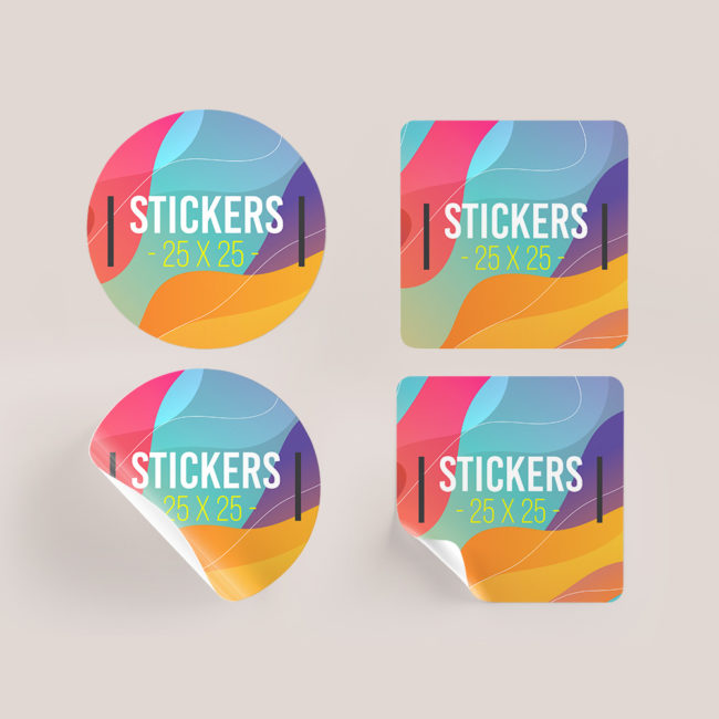 Stickers - 100x100mm - Welcome Services Copy